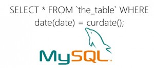 How to compare today’s date with the one you have in the MySQL ...